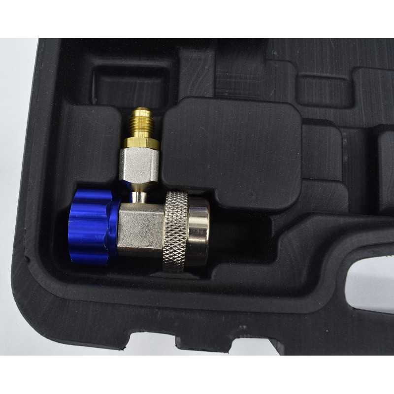 4-way Manifold box for R12, R22, R134a and R410A