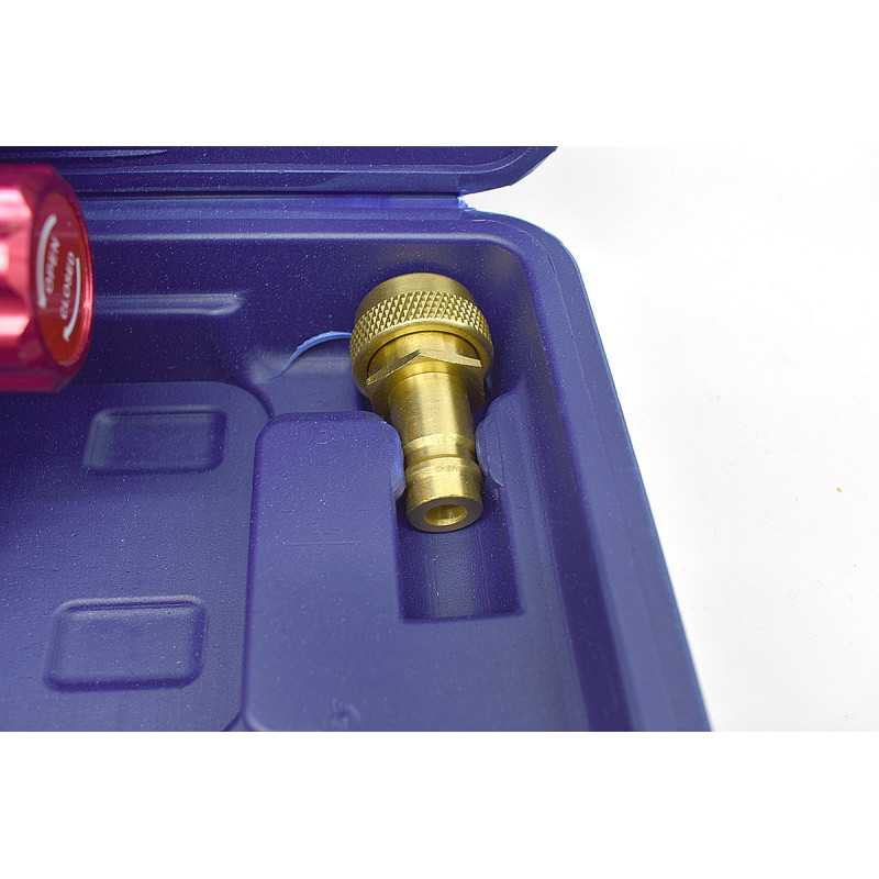 Caja colectora de 4 vías para R1234YF, R134a y R404a