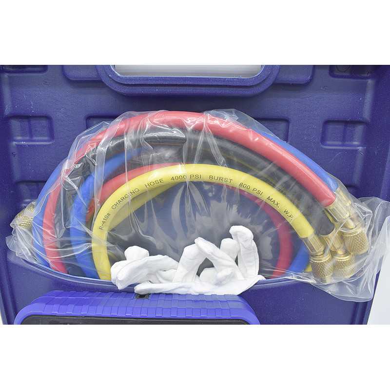 Caja colectora de 4 vías para R1234YF, R134a y R404a