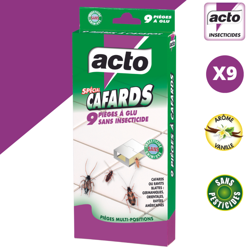 ACTO Special Cockroach Trap - Solución confiable e inodora contra las ...