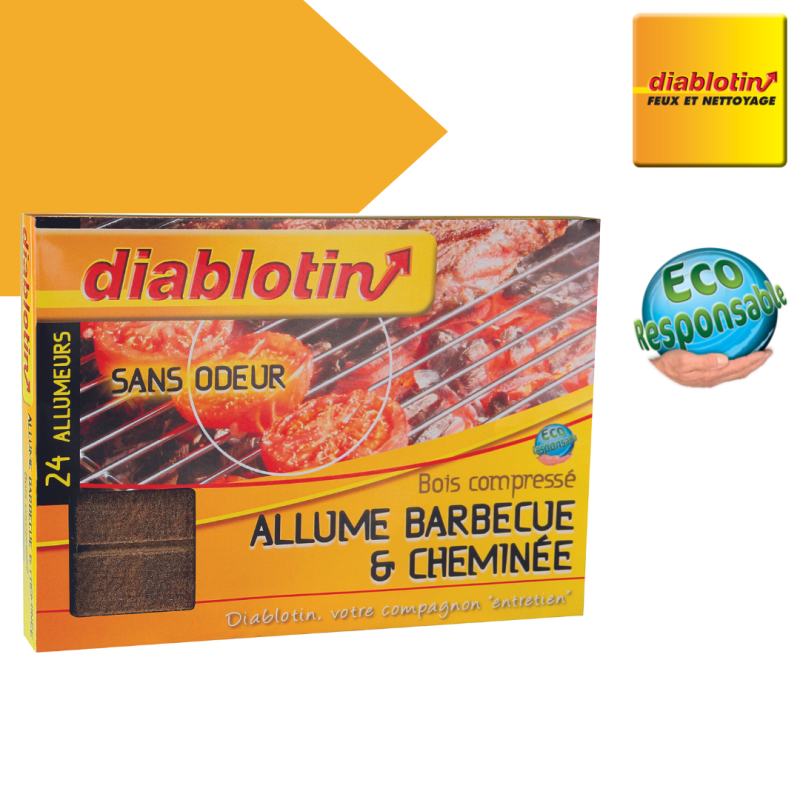DIABLOTIN LIGHTS BARBECUE FIREPLACE: The perfect companion for a quick ...