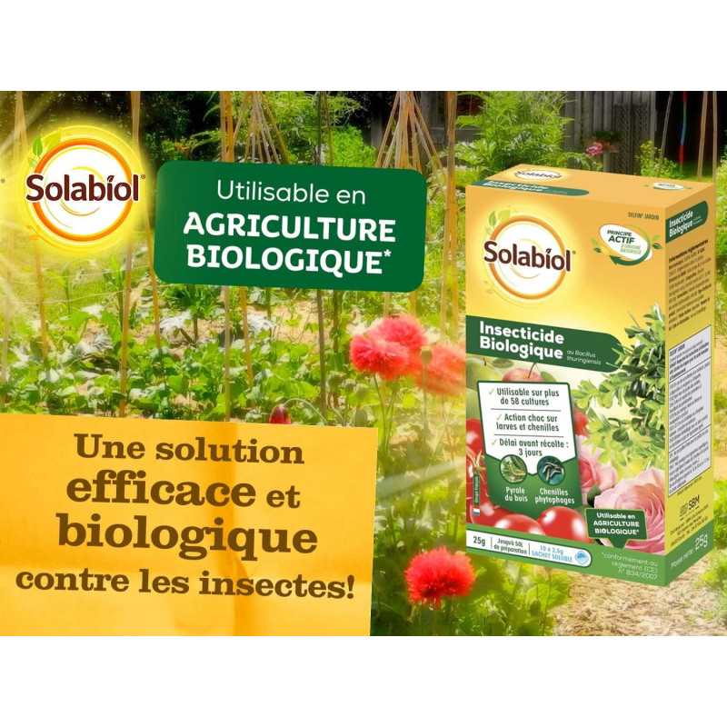 Insecticide SOLABIOL Biological Shock Action | Larvae & Caterpillar ...