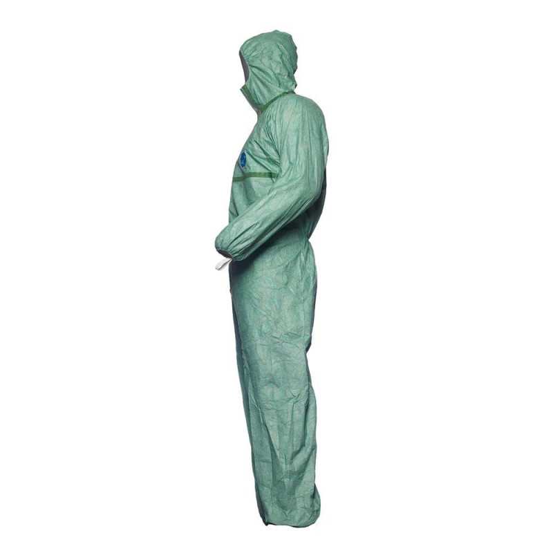 Tyvek 600 Plus Green Dupont Suit - Full Chemical Protection