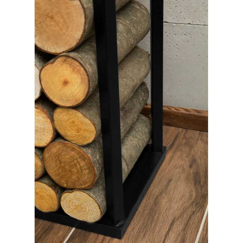 Porte-bûches Moderne «LUIS» pour un Stockage Élégant